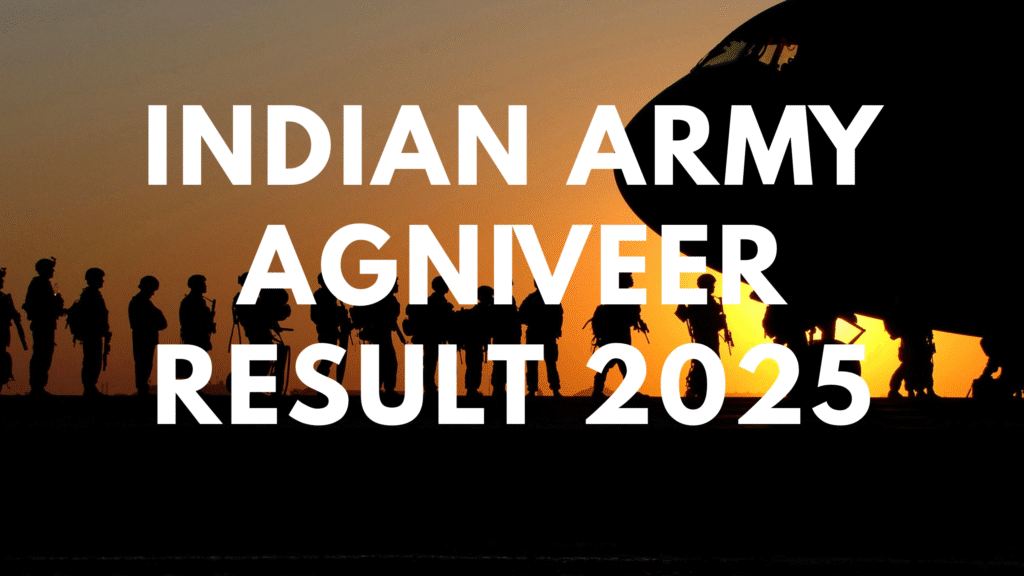 Indian Agniveer Result 2025 – Step-by-Step Guide to Check Your Result - Target ssc