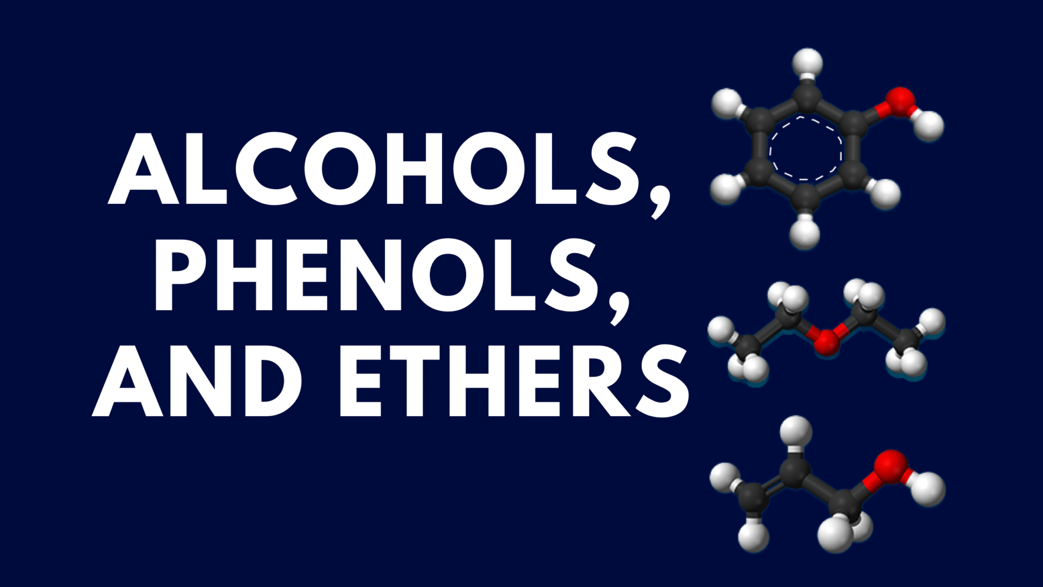 Alcohols, Phenols, and Ethers Class 12 Chemistry Notes | Detailed ...