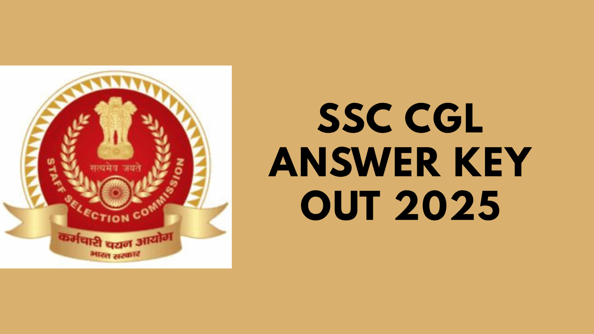SSC CGL Answer Key Out 2025 – Download Tier 1 Response Sheet & Raise Objections - Target ssc