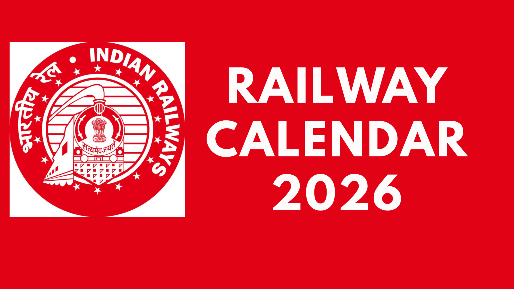 Railway Calendar 2026 | Complete RRB Exam Schedule, Posts, Download ...